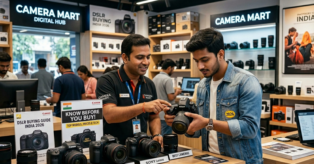 DSLR Camera Buying Guide India 2026: Smart Tips for Buying